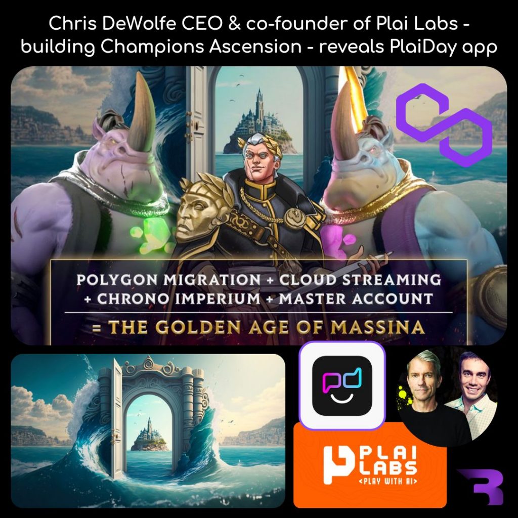 Chris DeWolfe CEO & Co-Founder of Plai Labs – Building Champions Ascension – Reveals the PlaiDay ...